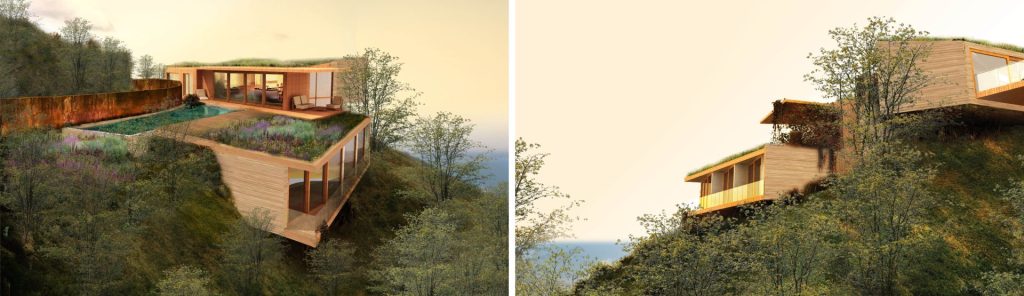 Building on a slope: pros and cons - ZEST architecture