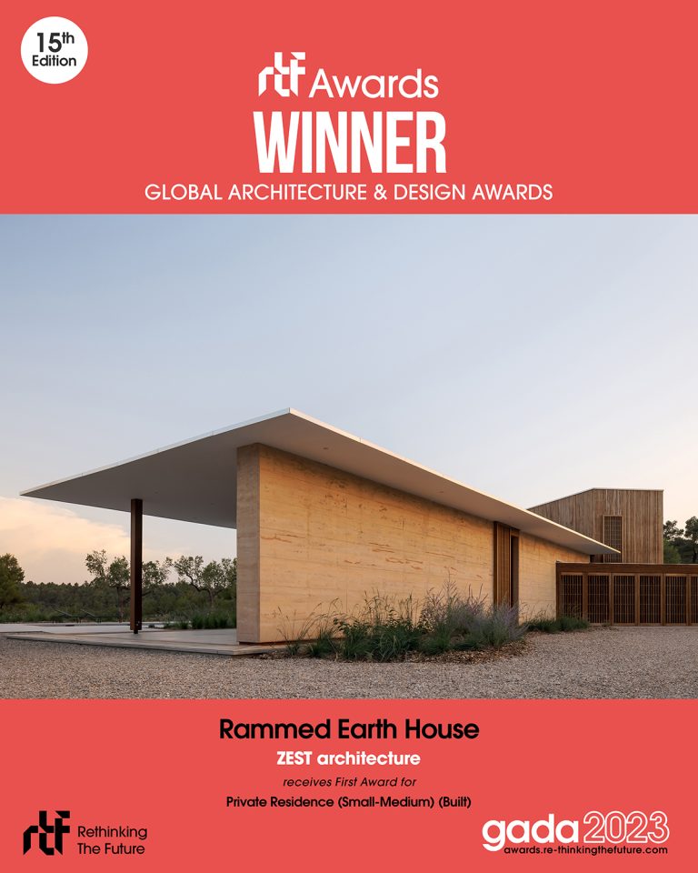 WINNER: Global Architecture and Design Awards 2023 - ZEST architecture