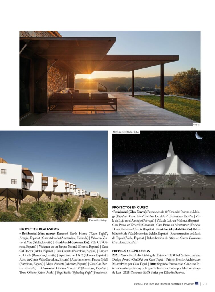 Sustainable Architecture Studios 2024-25 - ZEST architecture